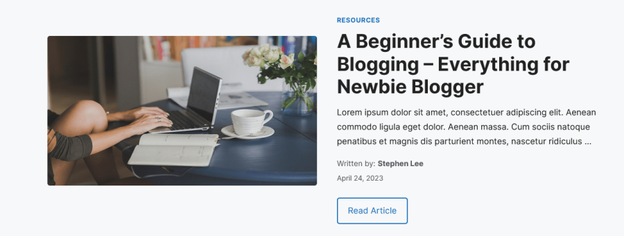 How To Create A Blog Website Using Wordpress Generatepress Free Theme